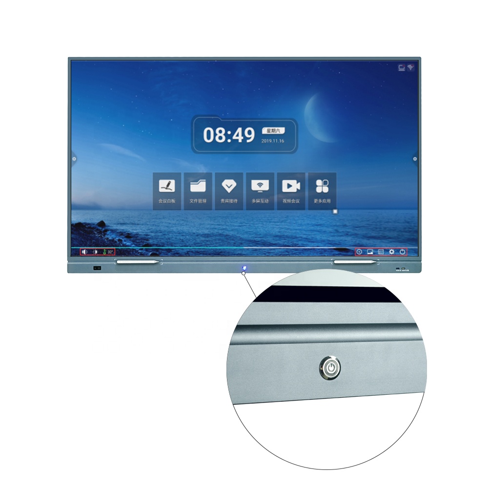 4k hd display infrared sensor touch screen interactive panel