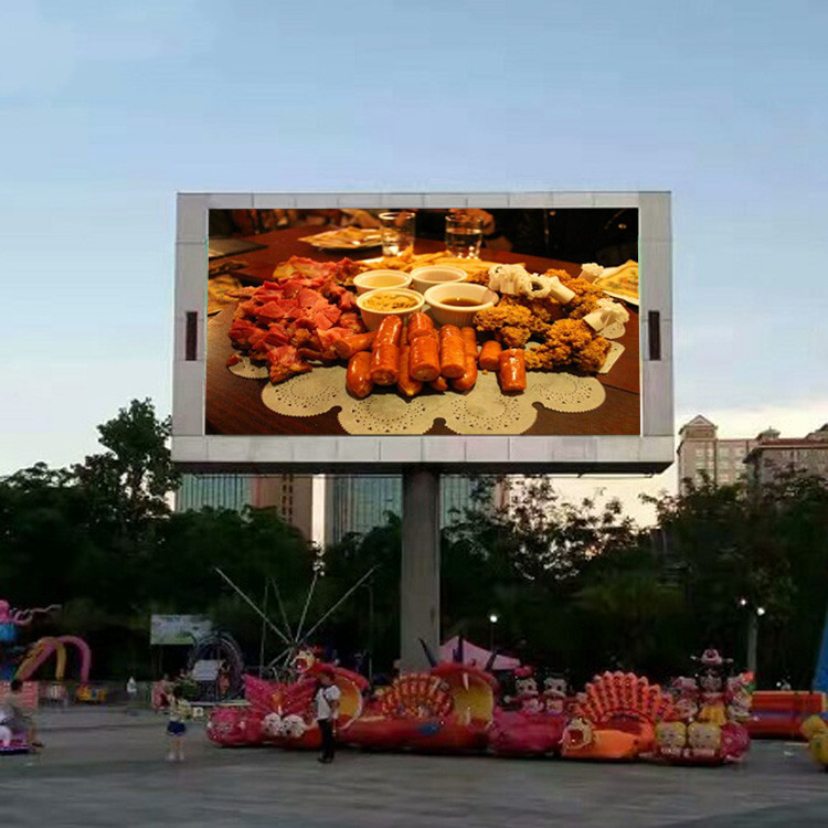 3d effect billboard outdoor equipment led video wall big screen