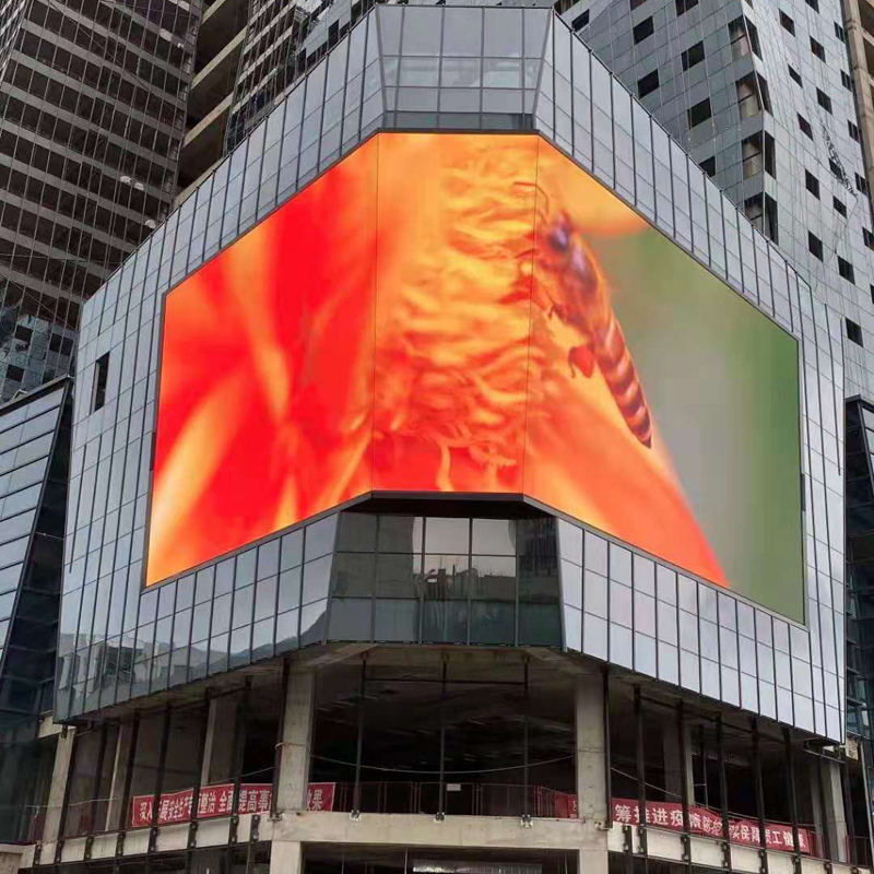 3d effect billboard outdoor equipment led video wall big screen