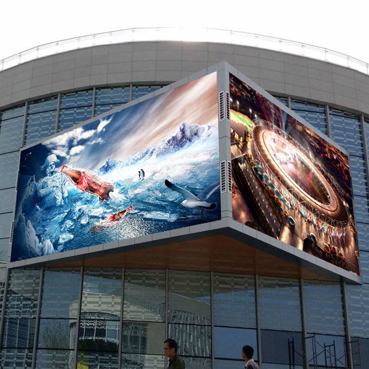 3d effect billboard outdoor equipment led video wall big screen