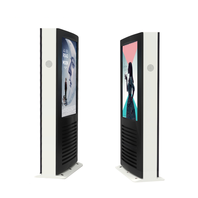 65-inch lcd display stand-alone outdoor digital signage
