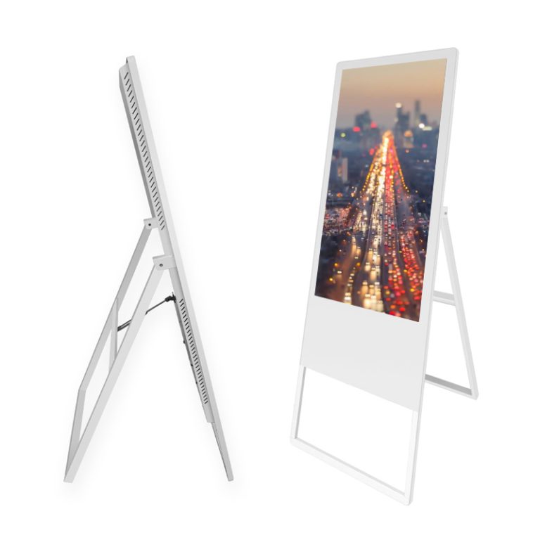 32 inch 43 inch portable lcd restaurant digital menu board